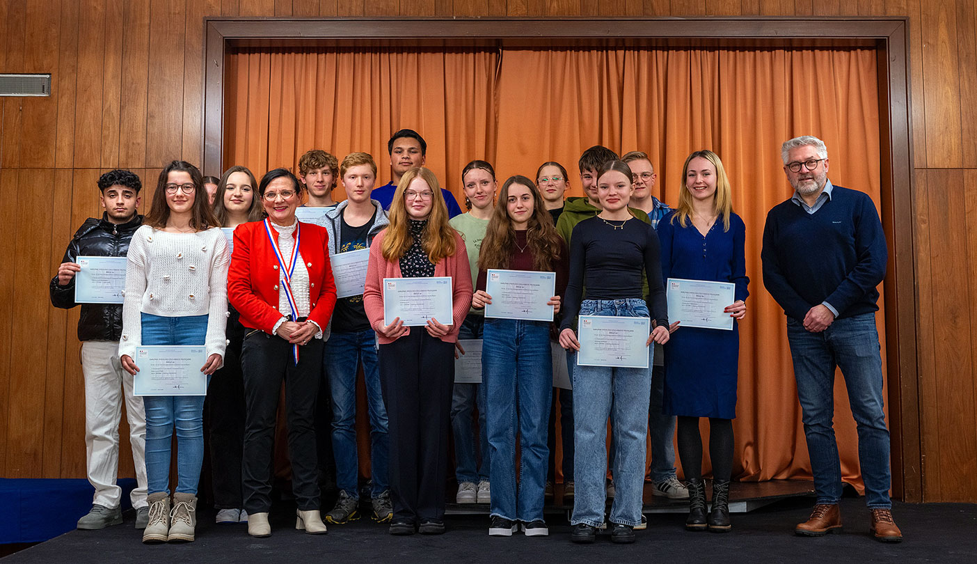 Pädagogium vergibt 19 DELF-Zertifikate – Pädagogium Bad Sachsa